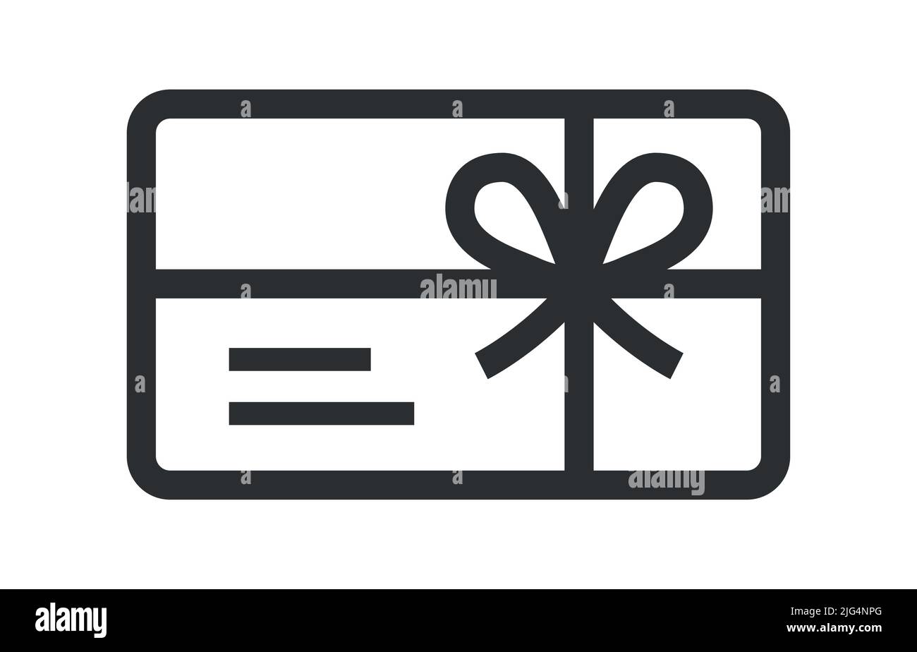 Symbol gift card Black and White Stock Photos & Images - Alamy