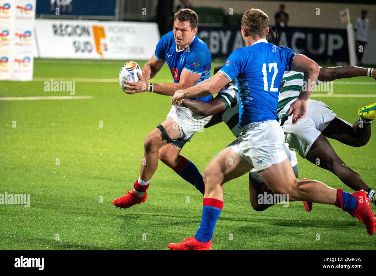 Janco VENTER and Danco BURGER during the Rugby Africa Cup 2022, World ...