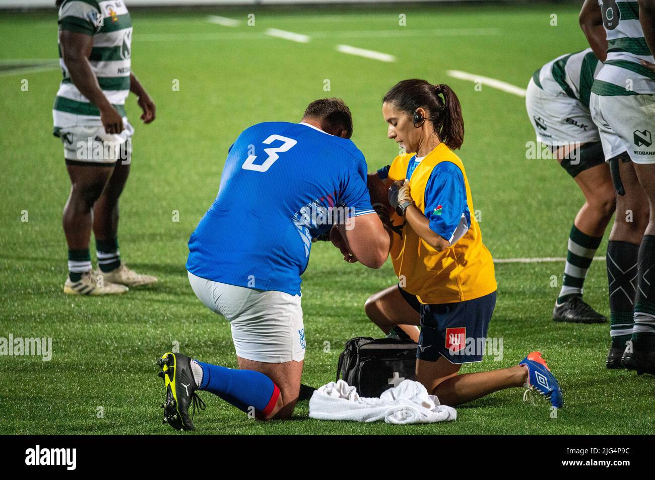 Johannes COETZEE during the Rugby Africa Cup 2022, World Cup 2023 ...