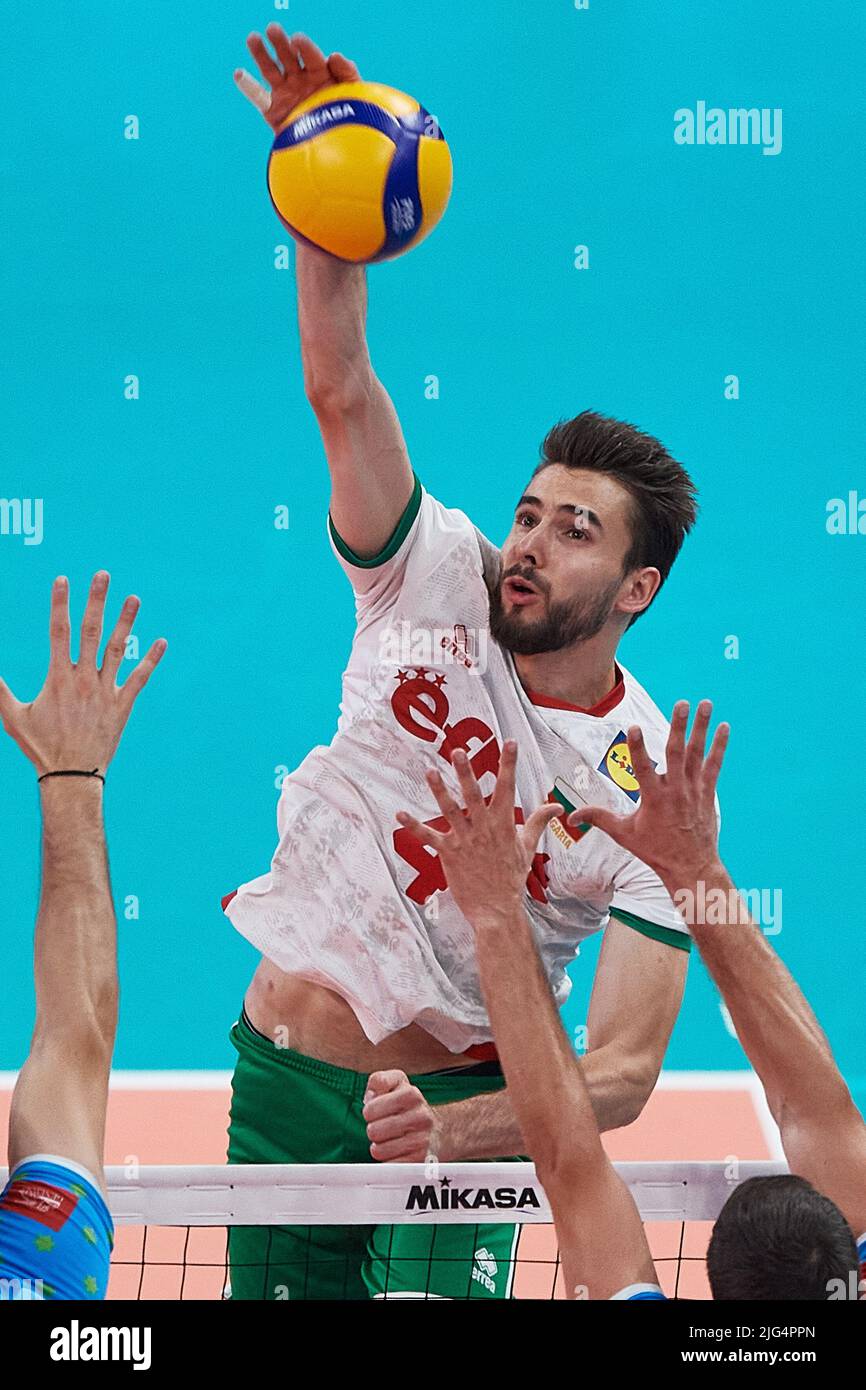 Gdansk, Poland, 07 July 2022. Martin Atanasov of Bulgaria during the ...