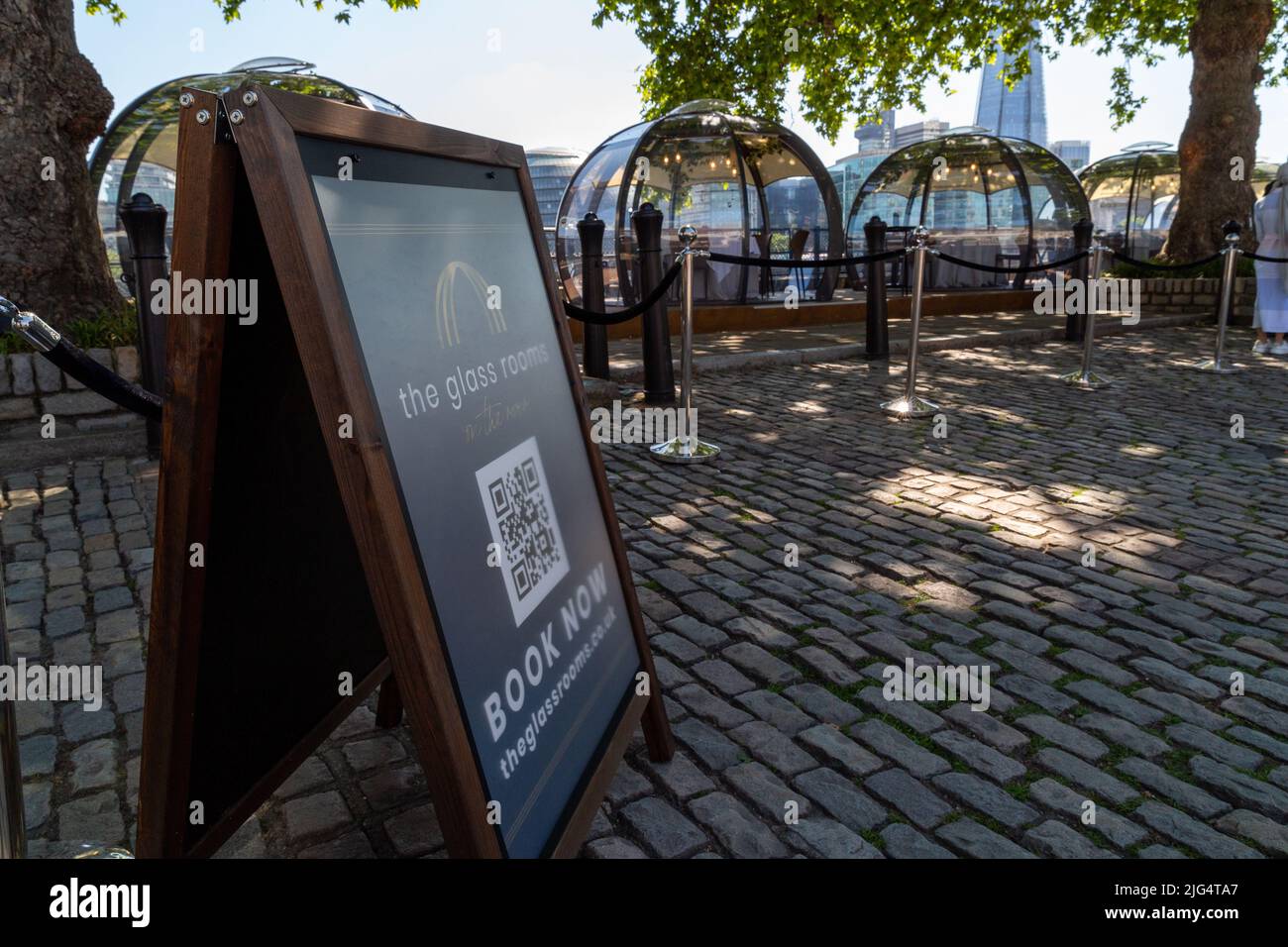 The Glass Rooms, Tower of London, London Stock Photo - Alamy