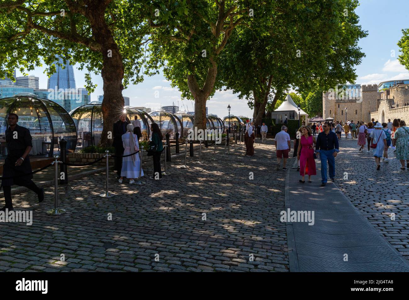 The Glass Rooms, Tower of London, London Stock Photo - Alamy