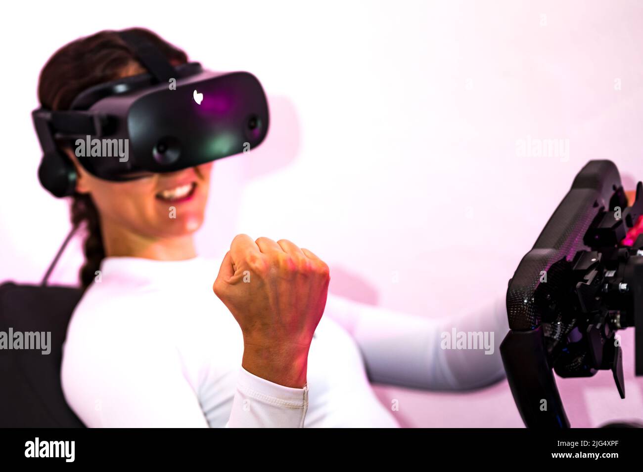 Formula 1 simulator hi-res stock photography and images - Alamy