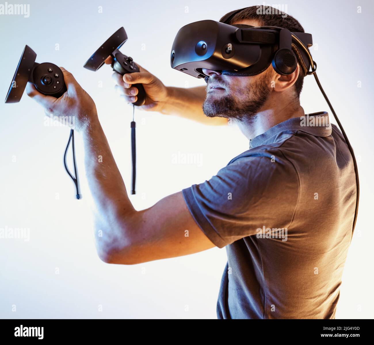 Creative gaming setup hi-res stock photography and images - Alamy