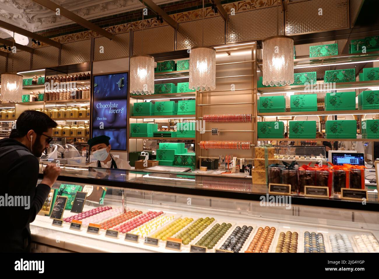 Harrods Limited is a department store located on Brompton Road in ...