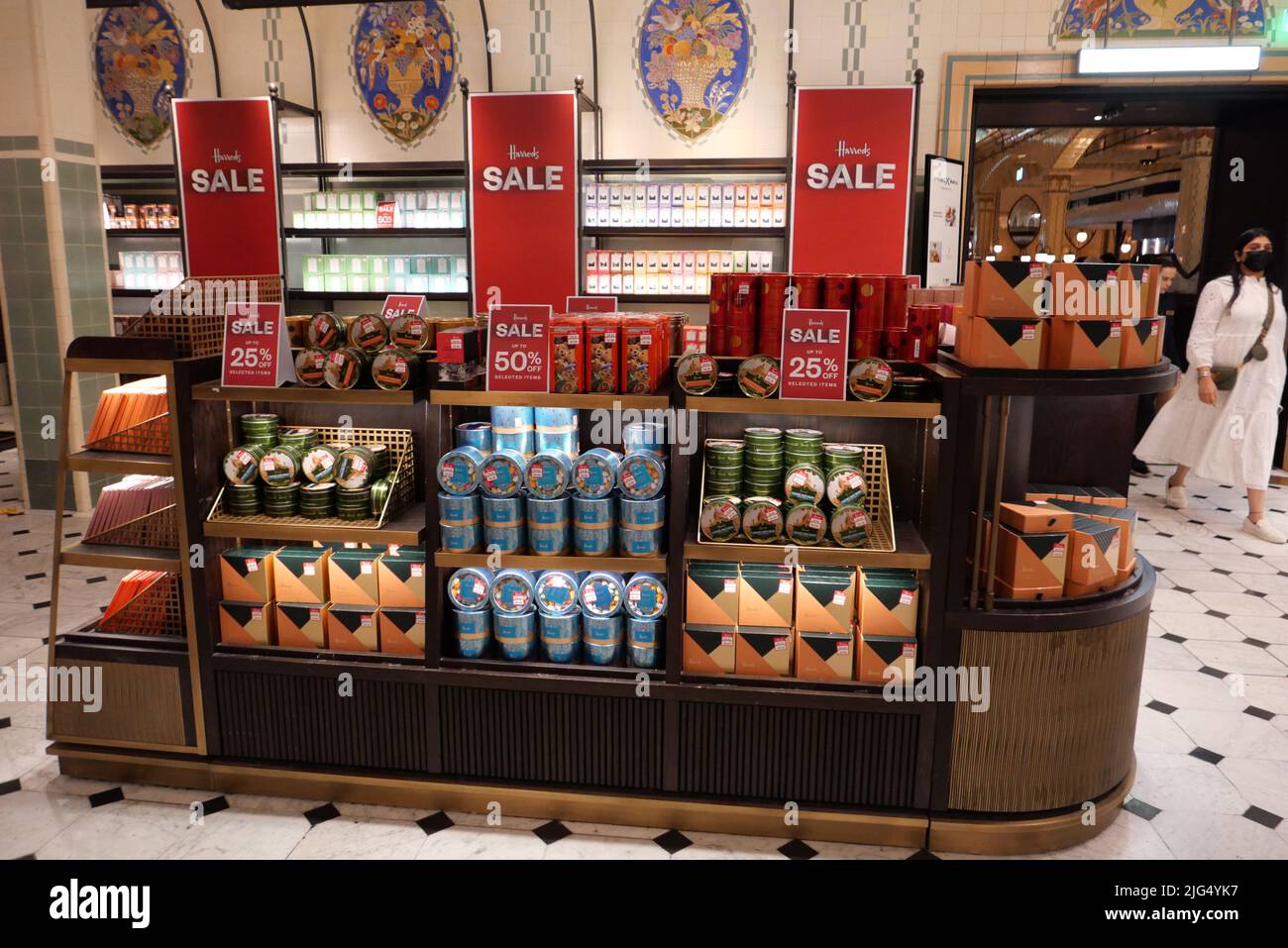 Harrods Limited is a department store located on Brompton Road in ...