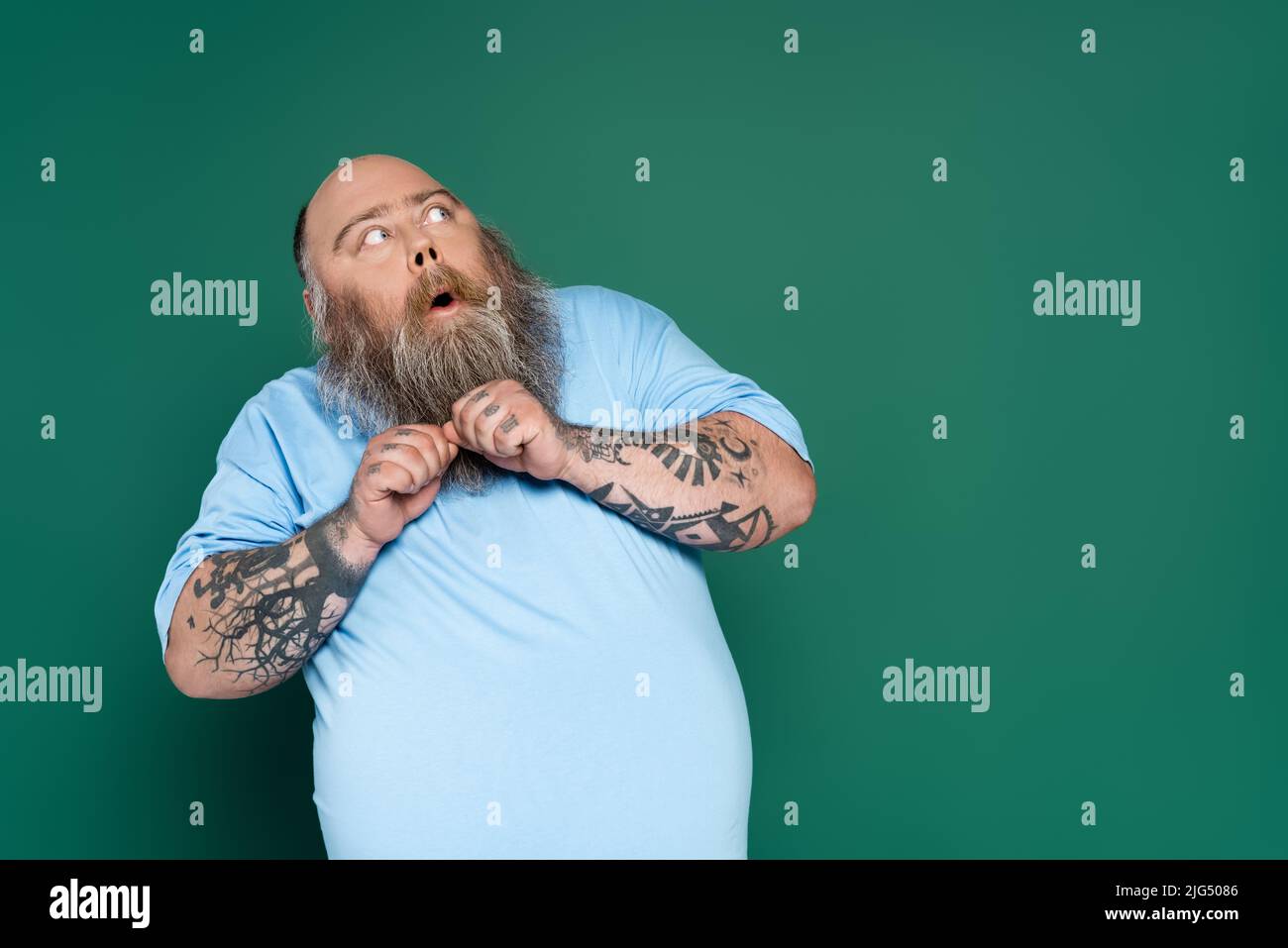 Overweight adult man hi-res stock photography and images - Alamy