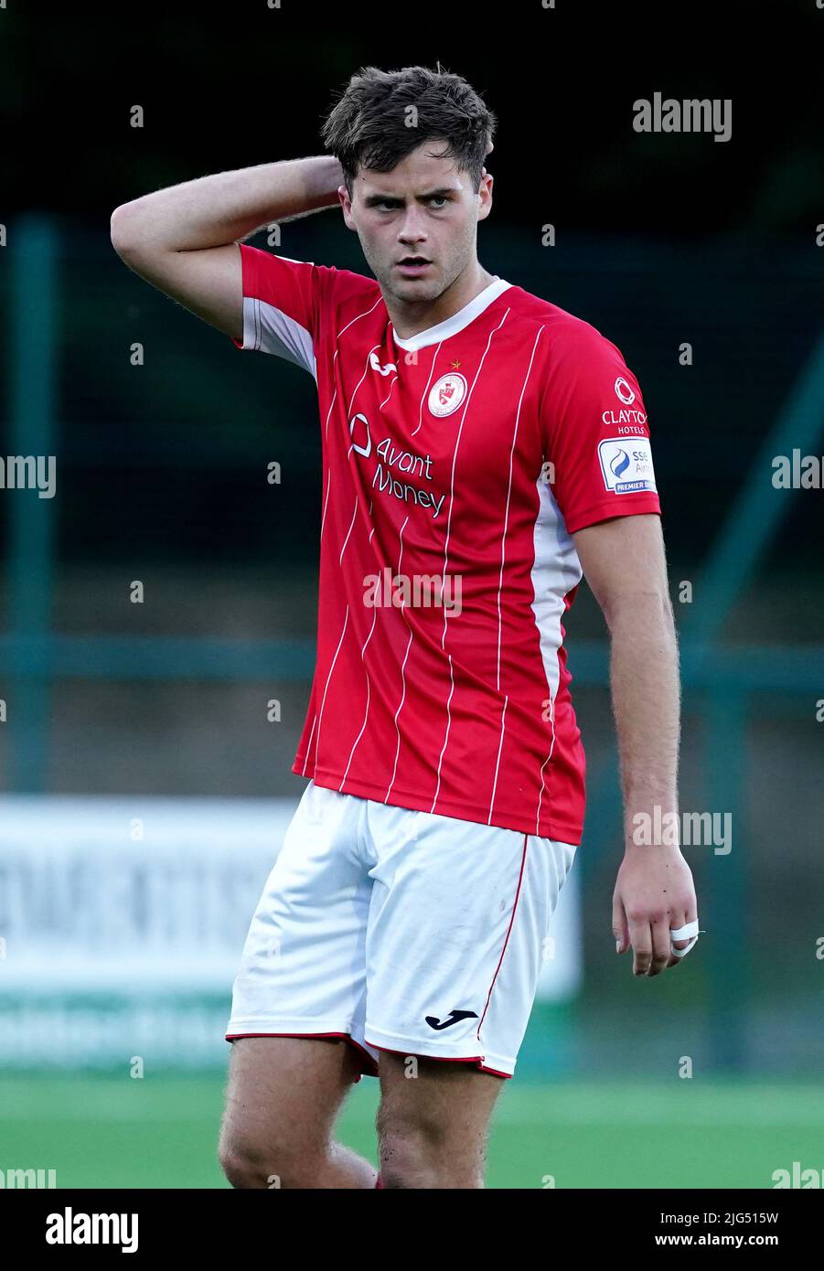 Sligo Rovers’ Shane Blaney during the UEFA Europa Conference League ...