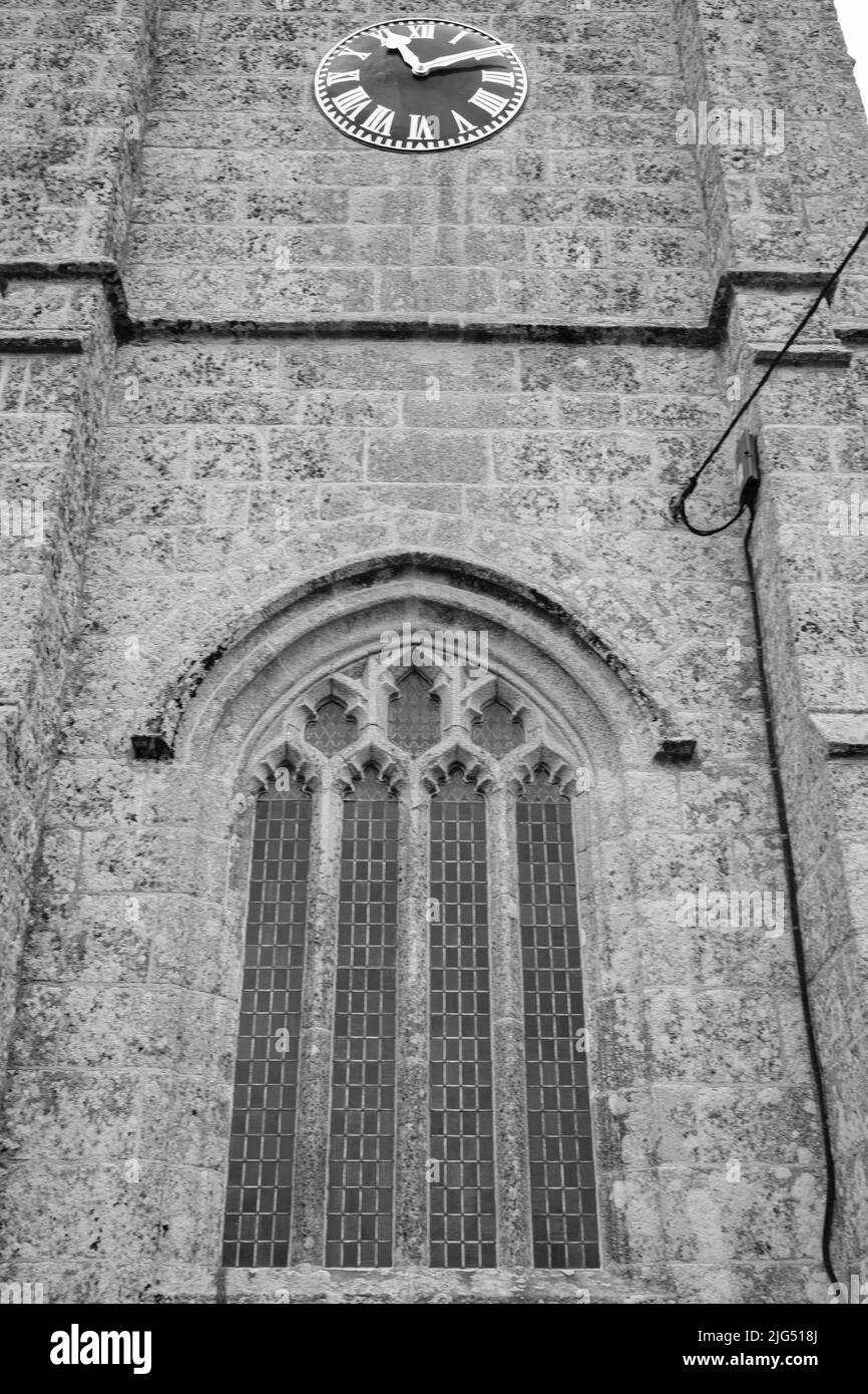 View in and around St Breaca Parish Church in Breage, Helston, Cornwall ...