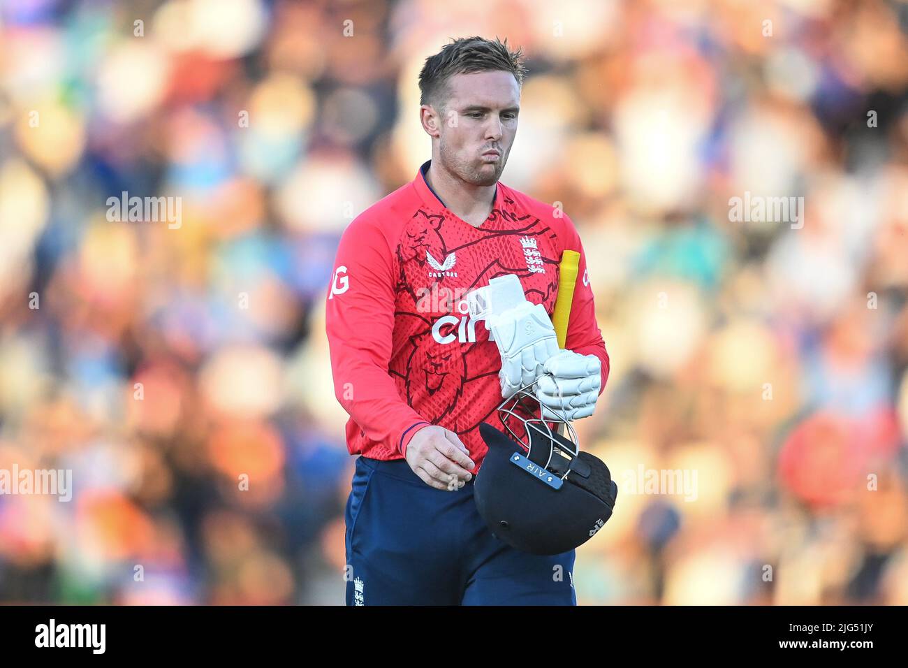 Jason Roy of England leaves the fields c Patel b Pandya Stock Photo - Alamy