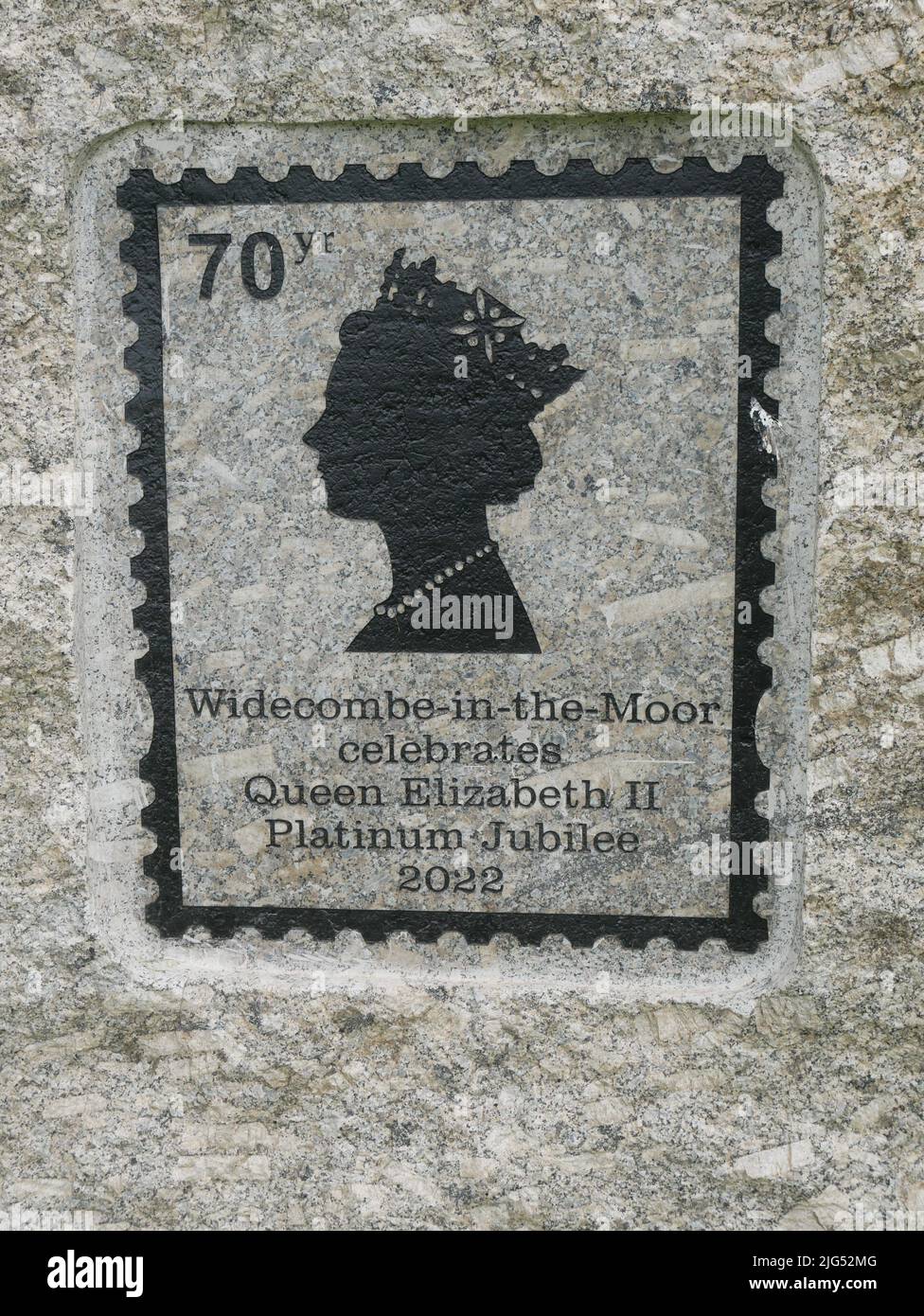 Widecombe in the Moor, Devon Stock Photo - Alamy