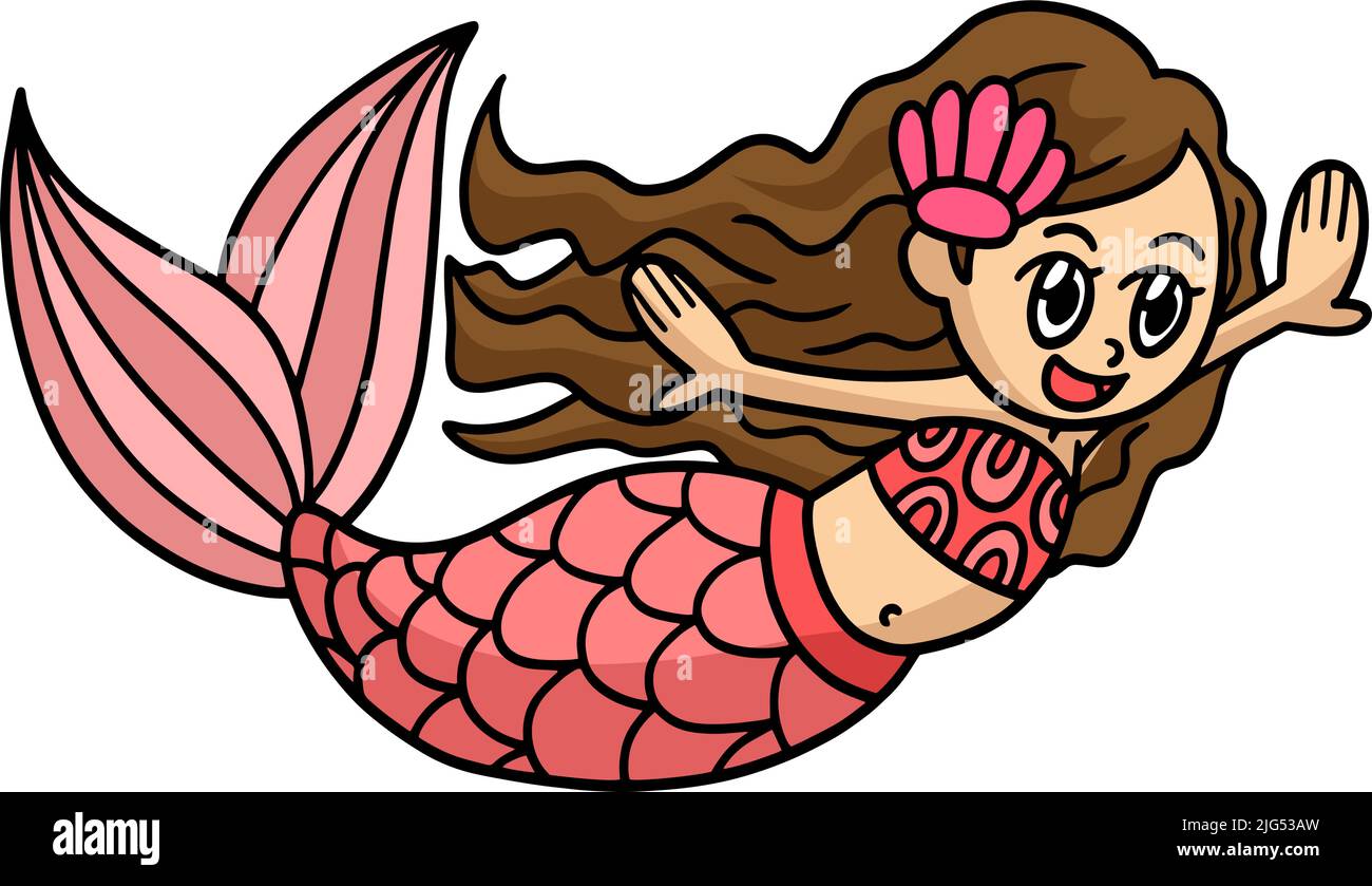 Mermaid clipart Stock Vector Images - Alamy