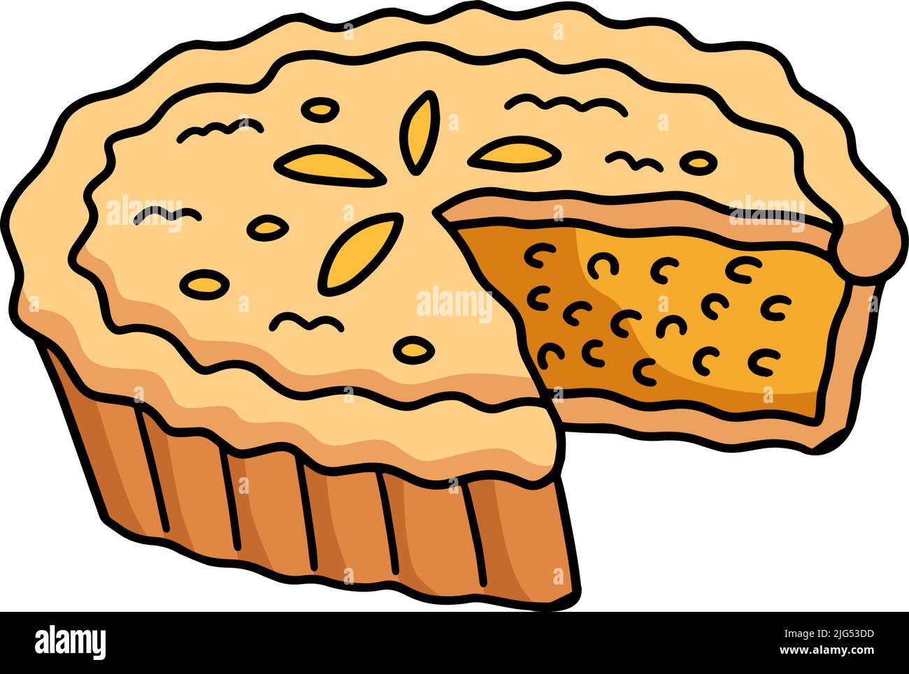 Whole Pumpkin Pie Animated