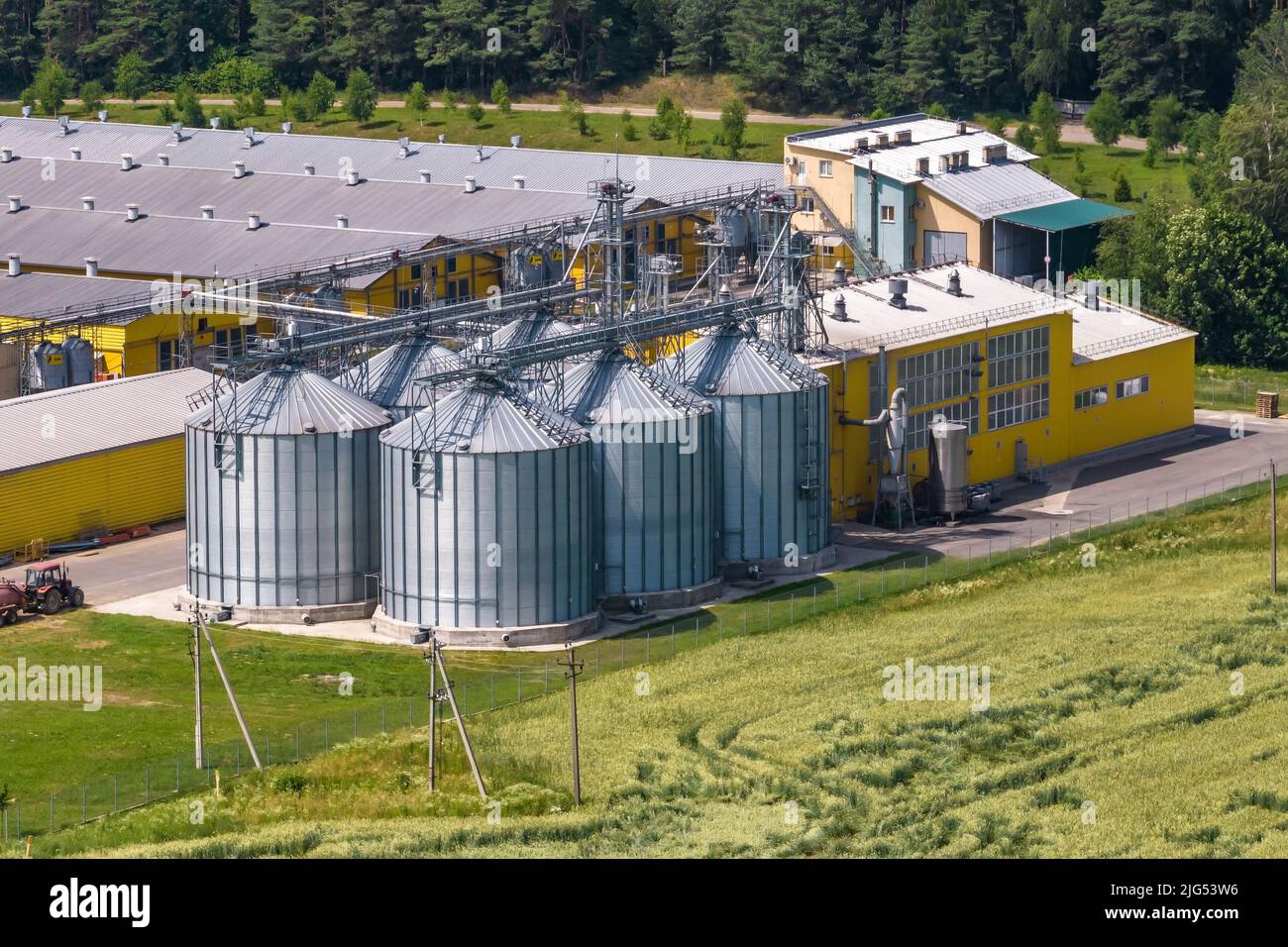 silos and agro-industrial livestock complex on agro-processing and ...