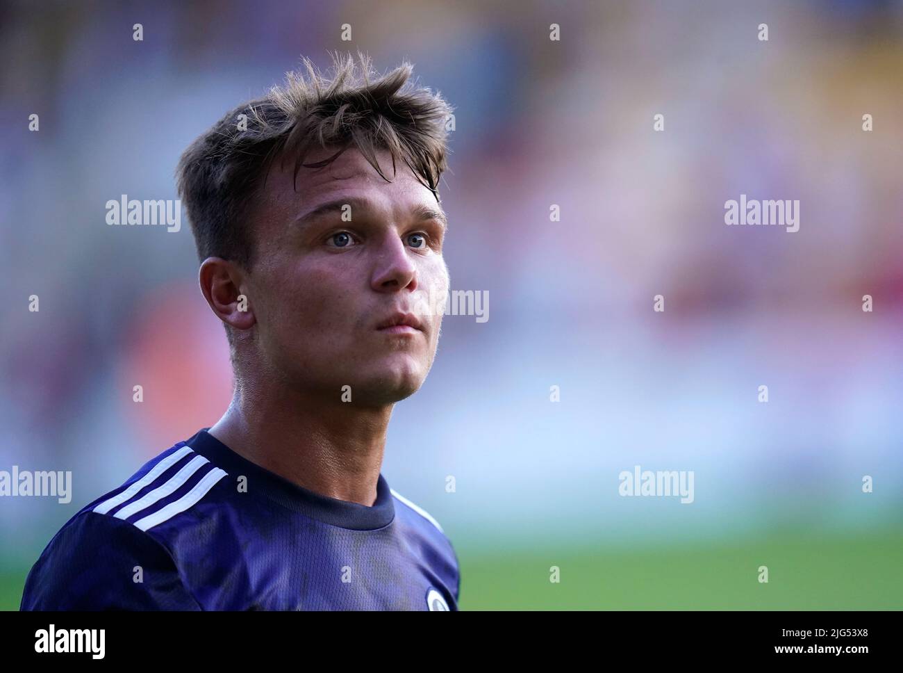 Leeds United's Jamie Shackleton during the pre-season friendly match at ...