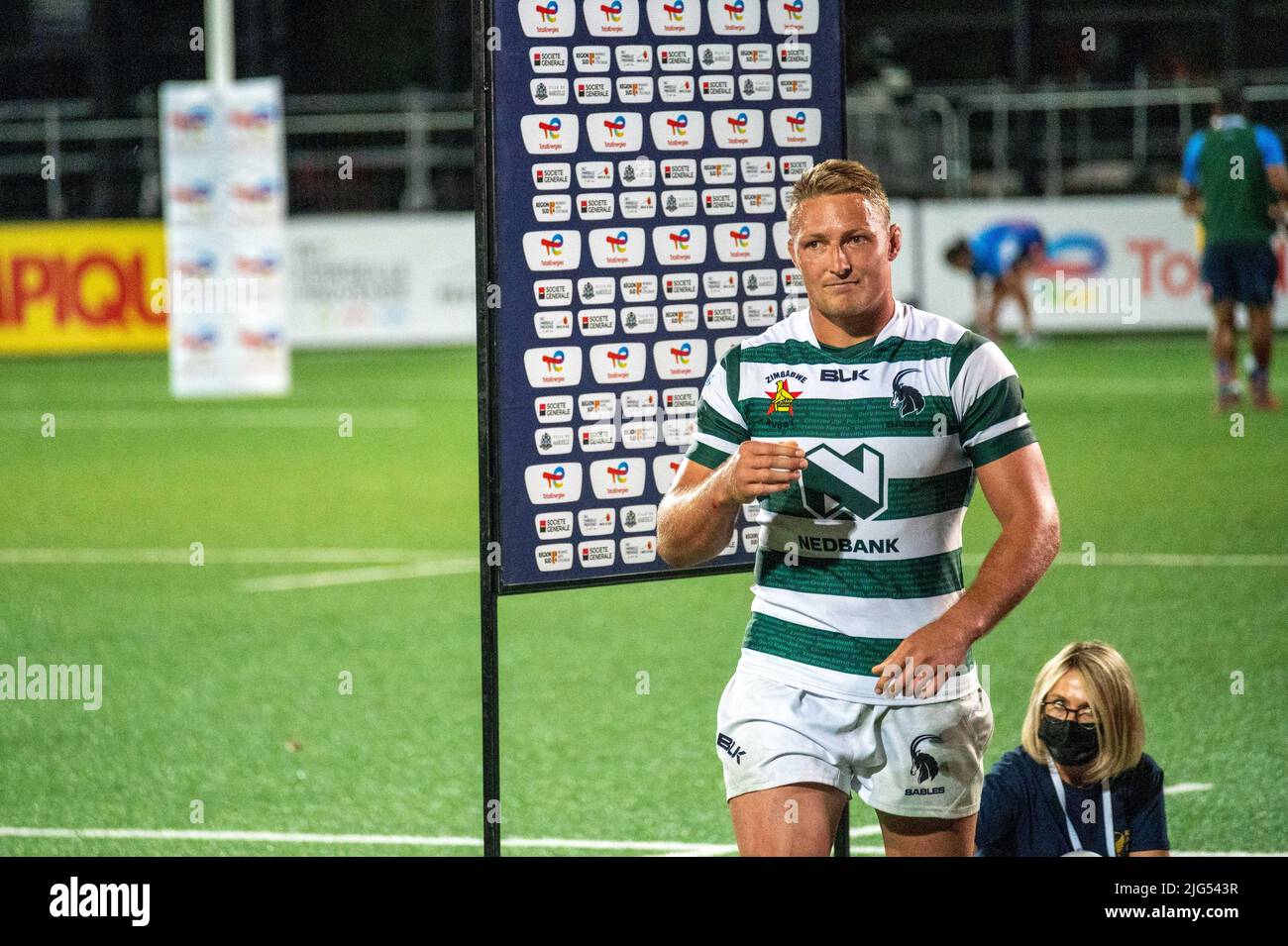 Jason FRASER during the Rugby Africa Cup 2022, World Cup 2023 ...