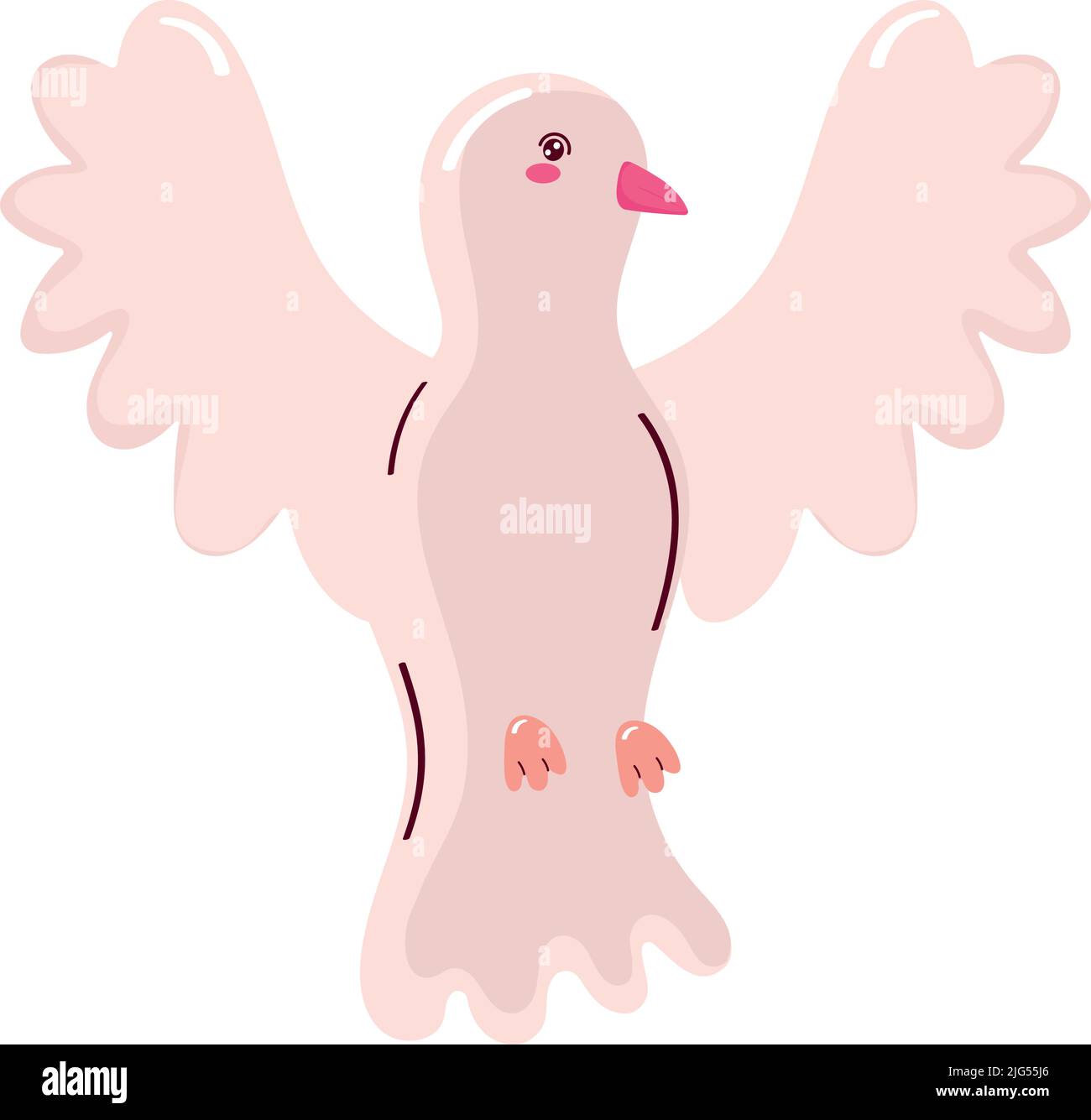 peace dove flying Stock Vector Image & Art - Alamy