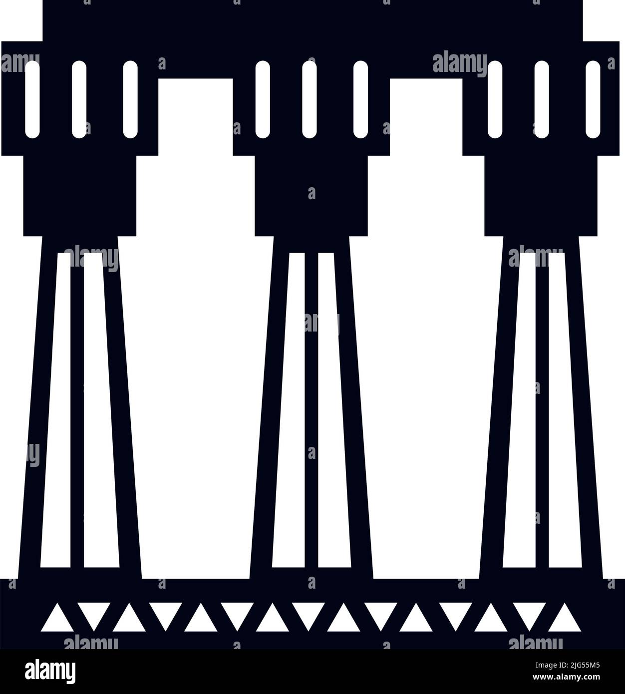 egyptian culture columns Stock Vector Image & Art - Alamy