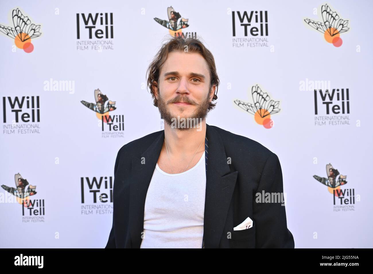London, UK. - 7 July 2022. Patrick McBrearty attends the Purple Beatz ...