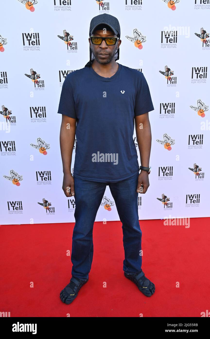 London, UK. - 7 July 2022. BAFTA Nominee Shaun Parkes attends the ...