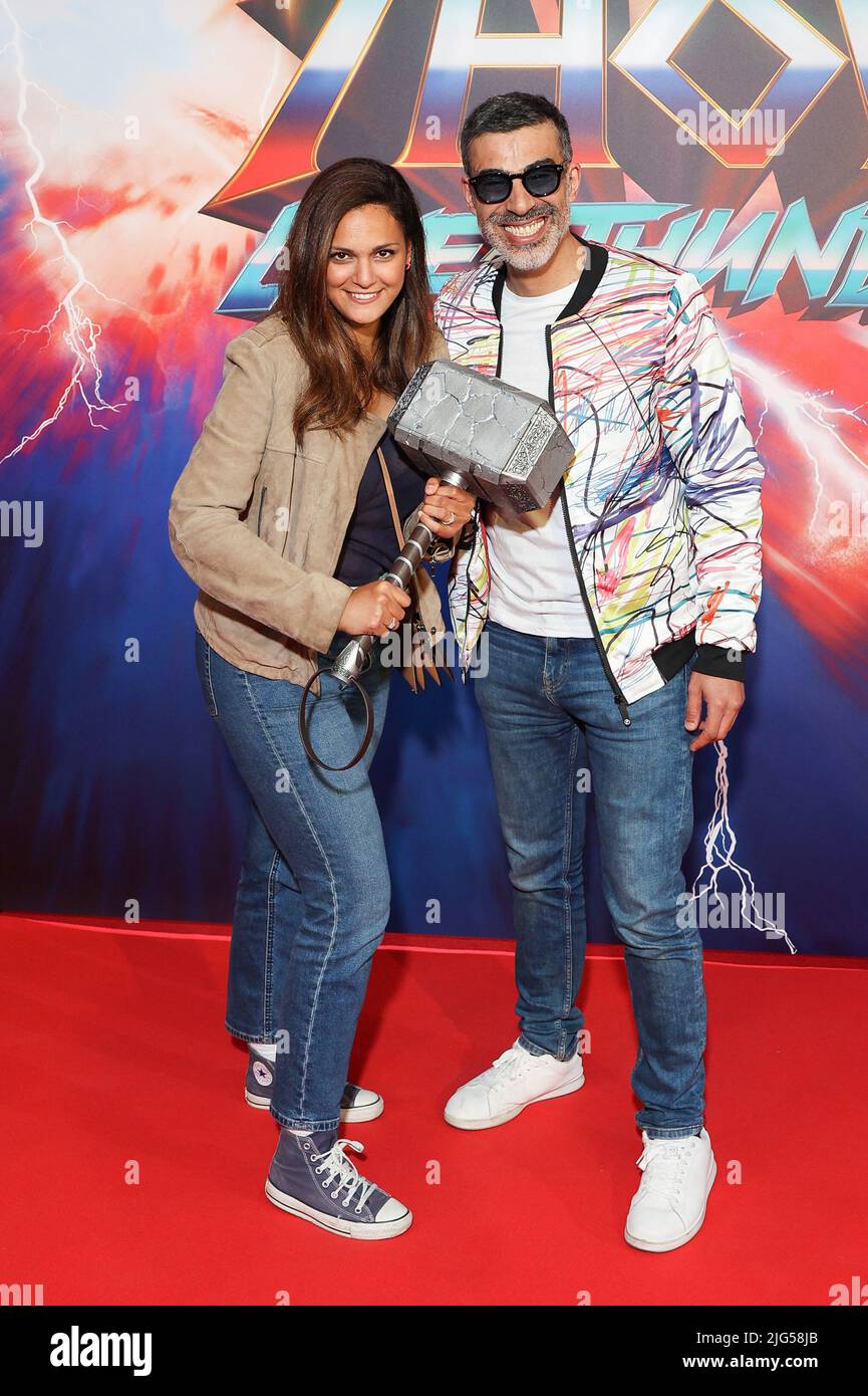 Paris, France. July 07, 2022, Michael Simeoni aka Miko attends the ...