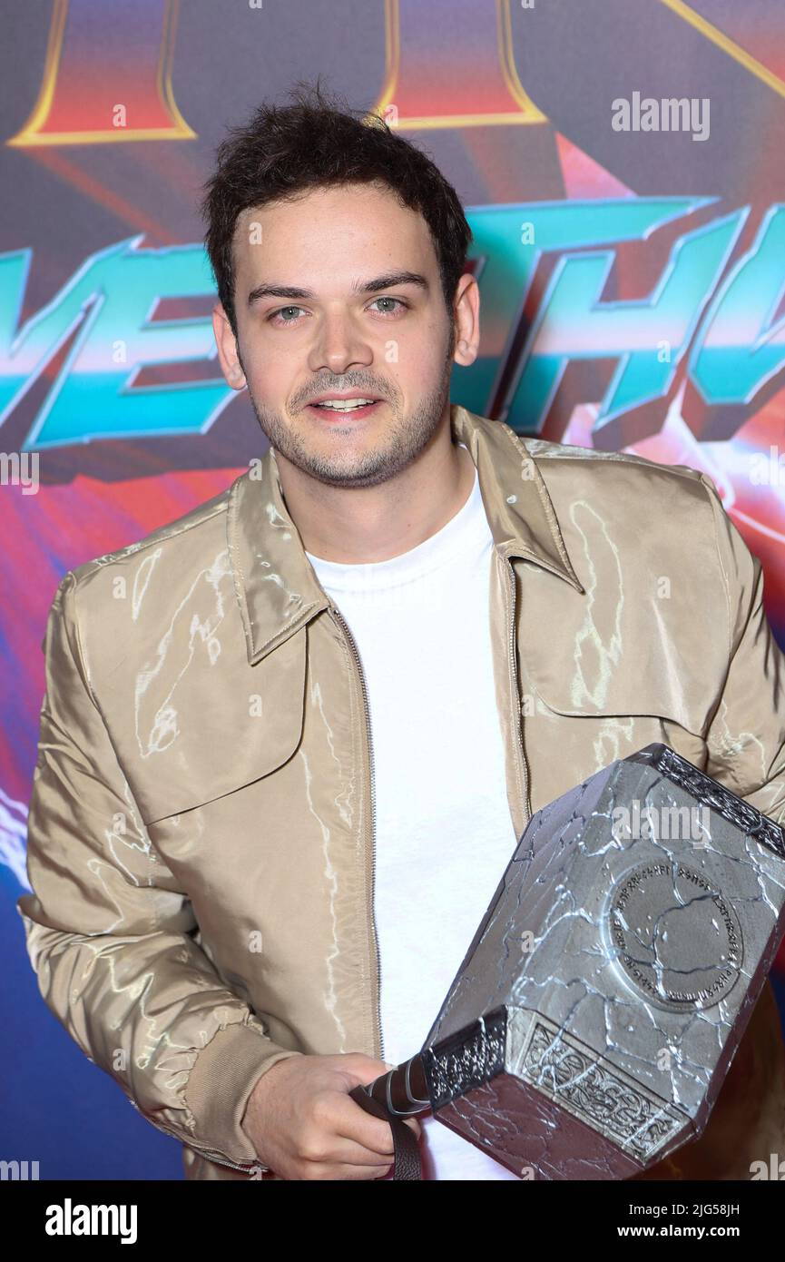 Paris, France. July 07, 2022, Maxime Tabart attends the 'Thor - Love ...