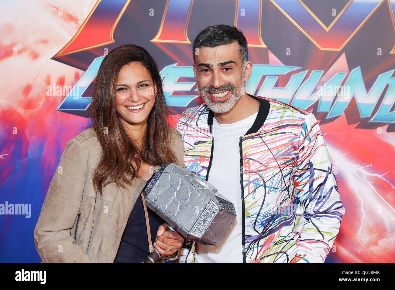 Paris, France. July 07, 2022, Michael Simeoni aka Miko attends the ...