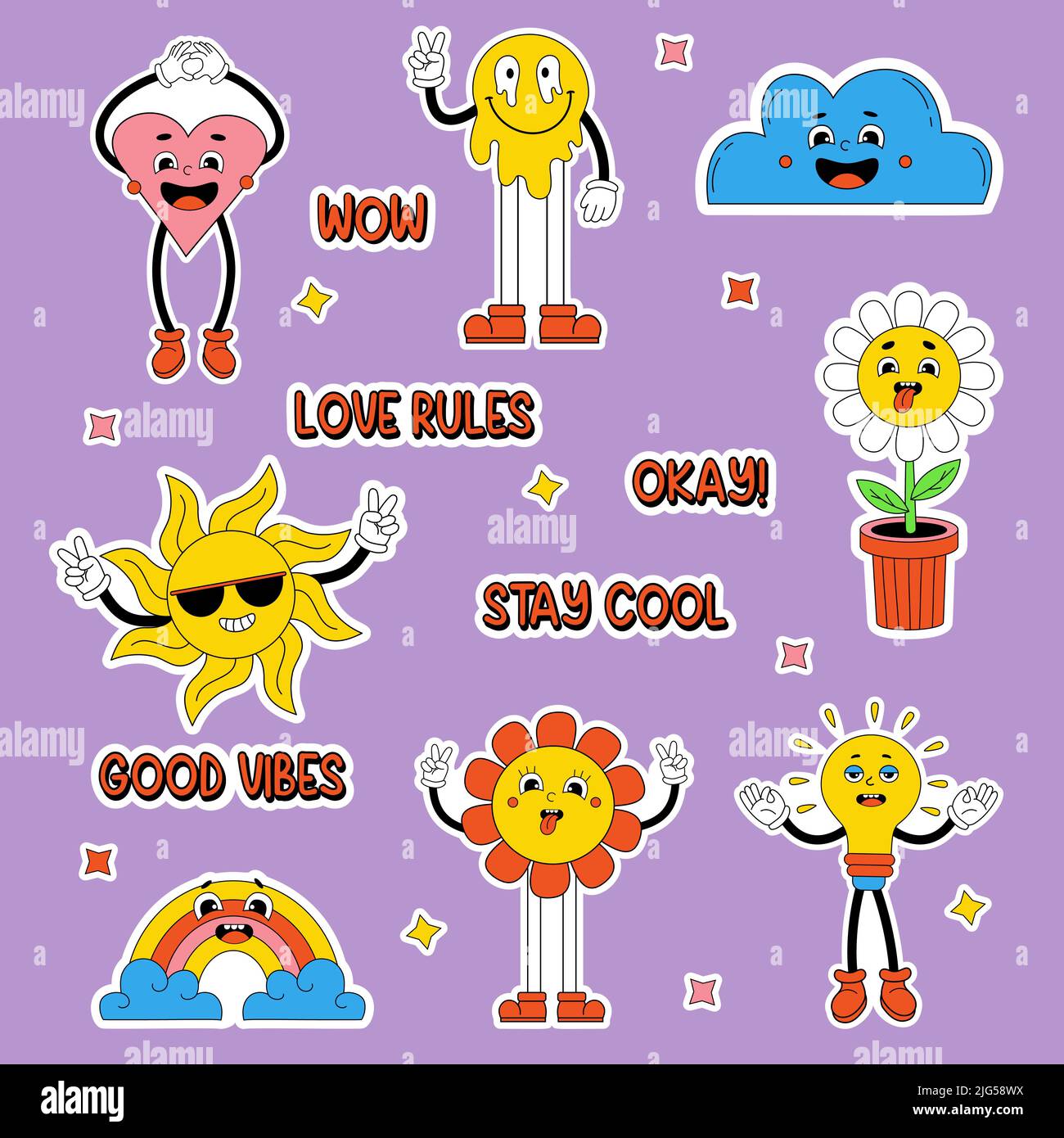 Hands in po Stock Vector Images - Alamy