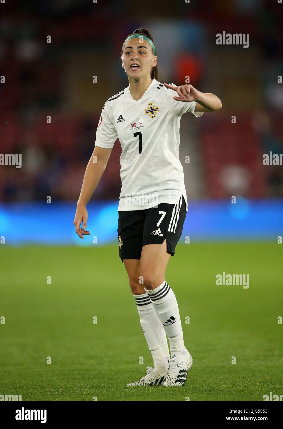 Chloe mccarron northern ireland international hi-res stock photography ...