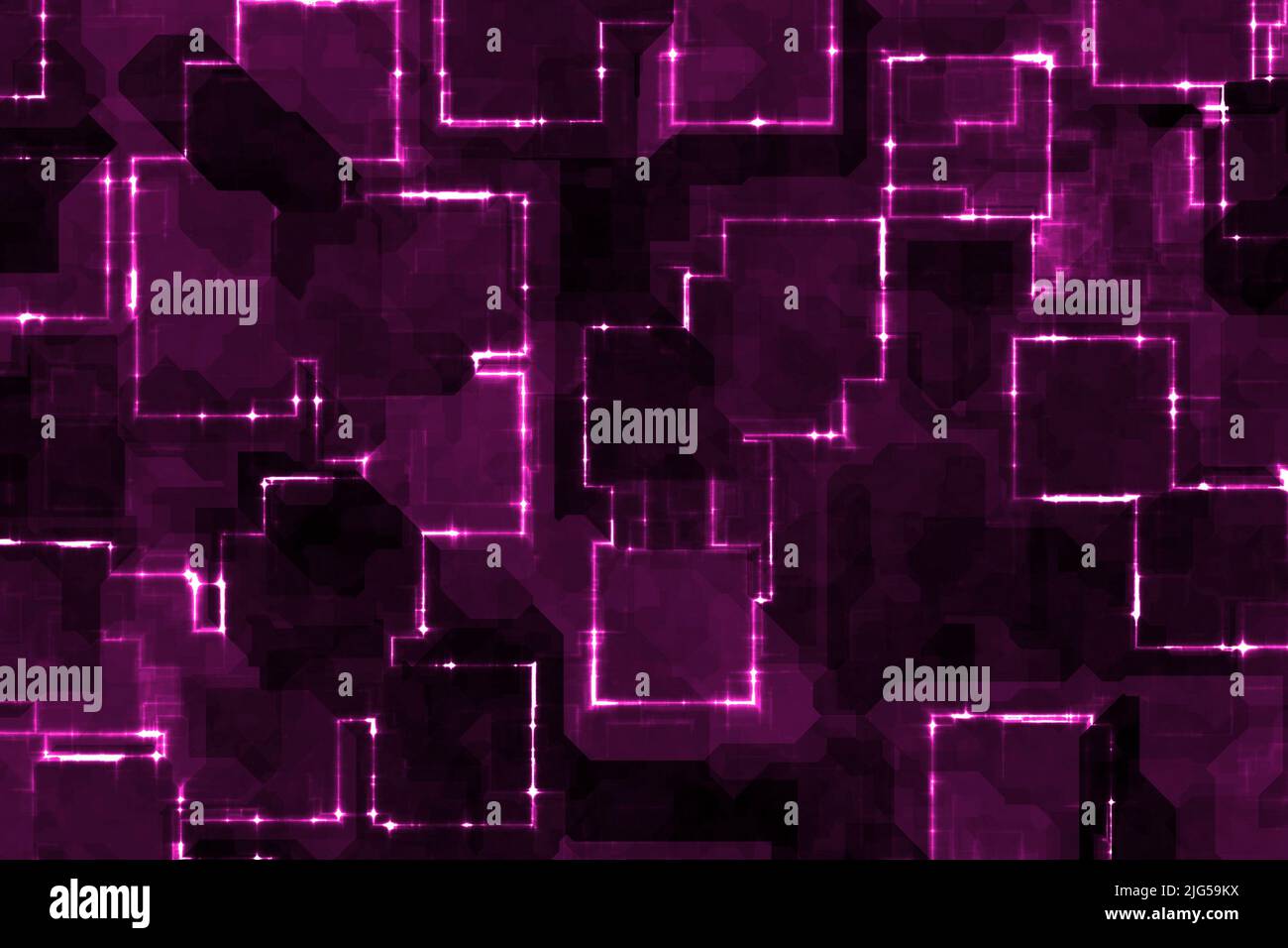 modern creative pink technology electronic glowing digitally drawn ...