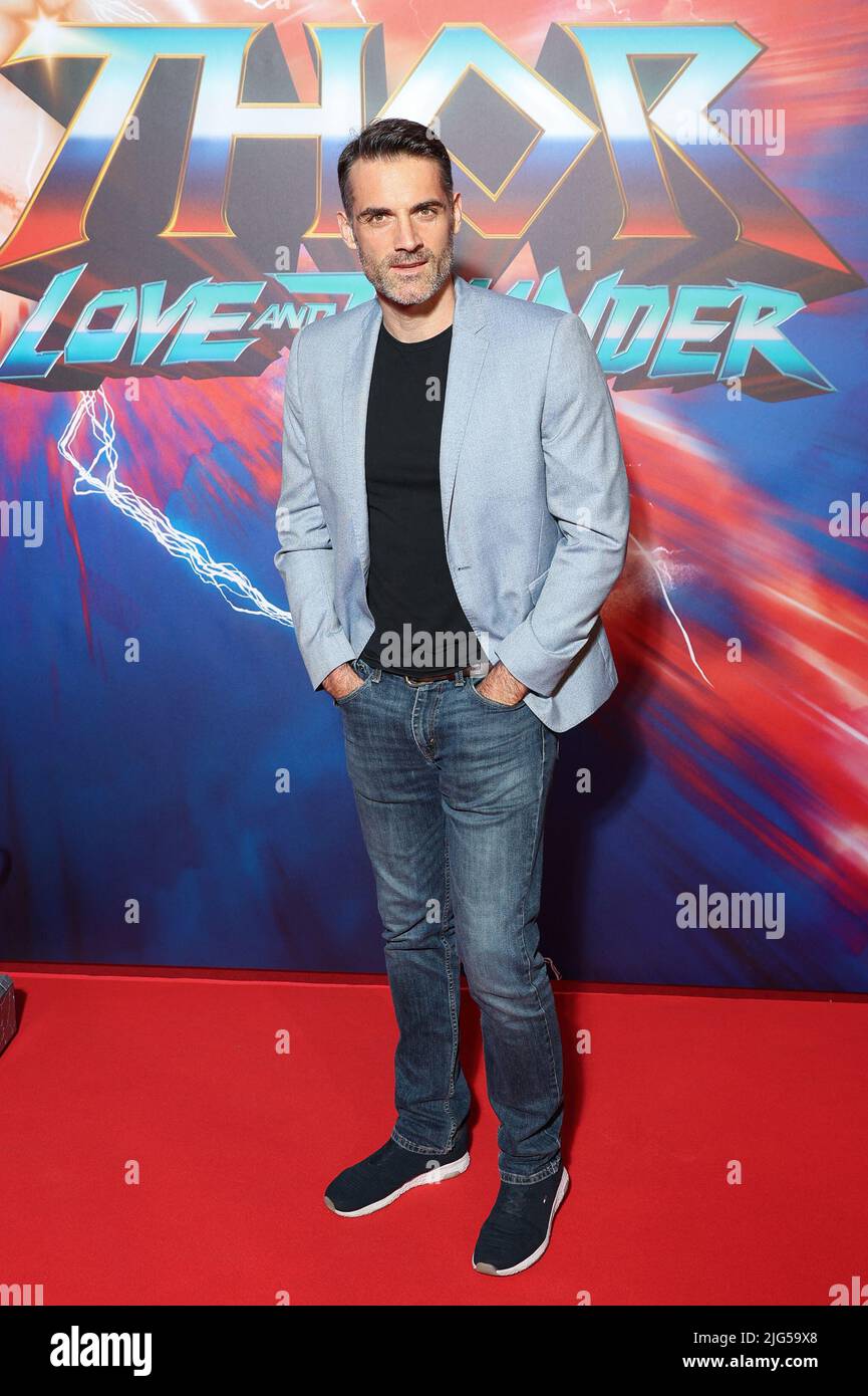 Paris, France. July 07, 2022, Gil Alma attends the 'Thor - Love and ...