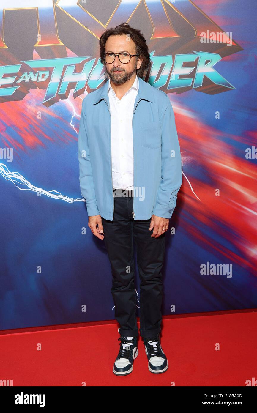 Paris, France. July 07, 2022, Alex Jaffray attends the 'Thor - Love and ...