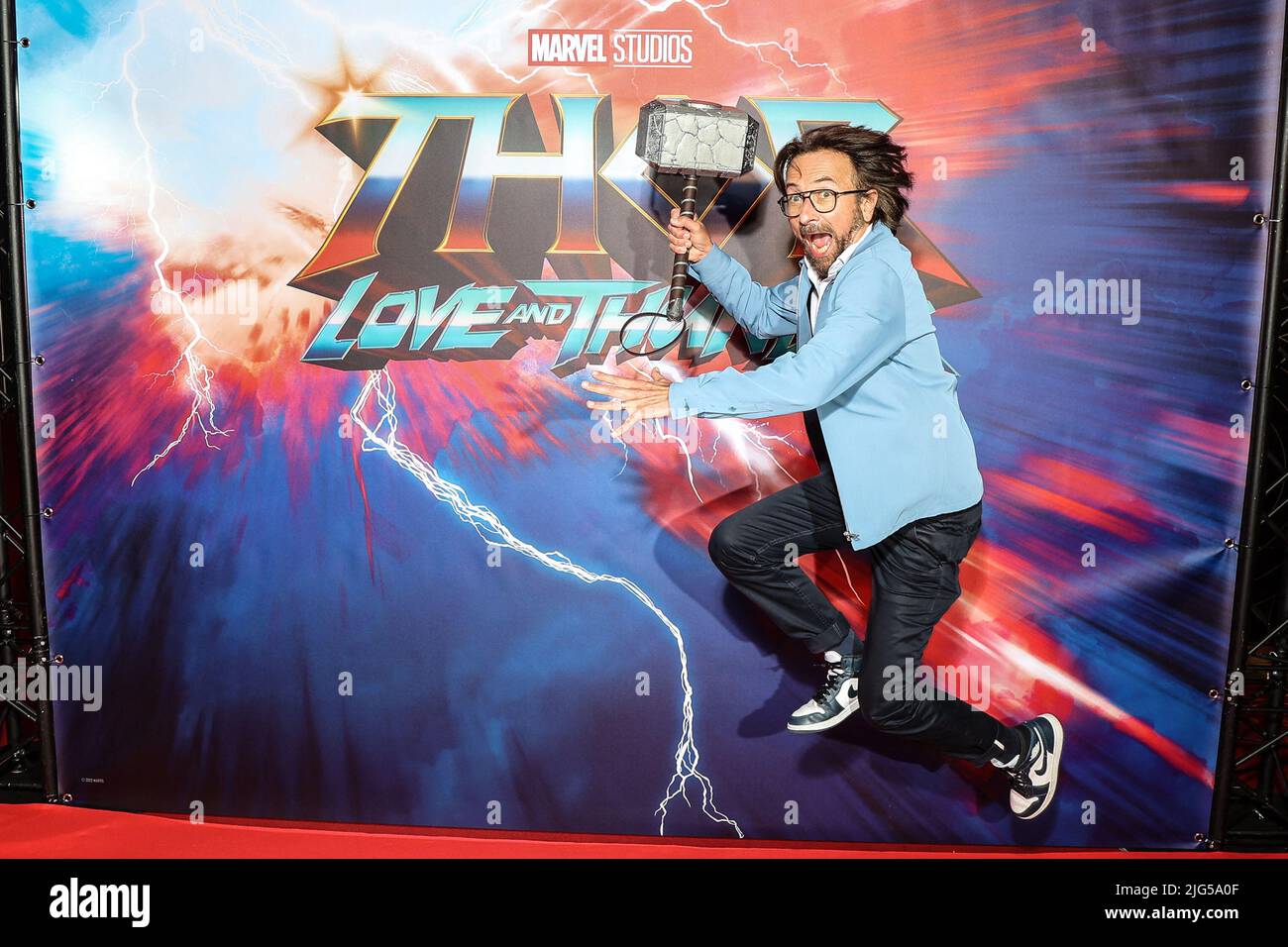 Paris, France. July 07, 2022, Alex Jaffray attends the 'Thor - Love and ...