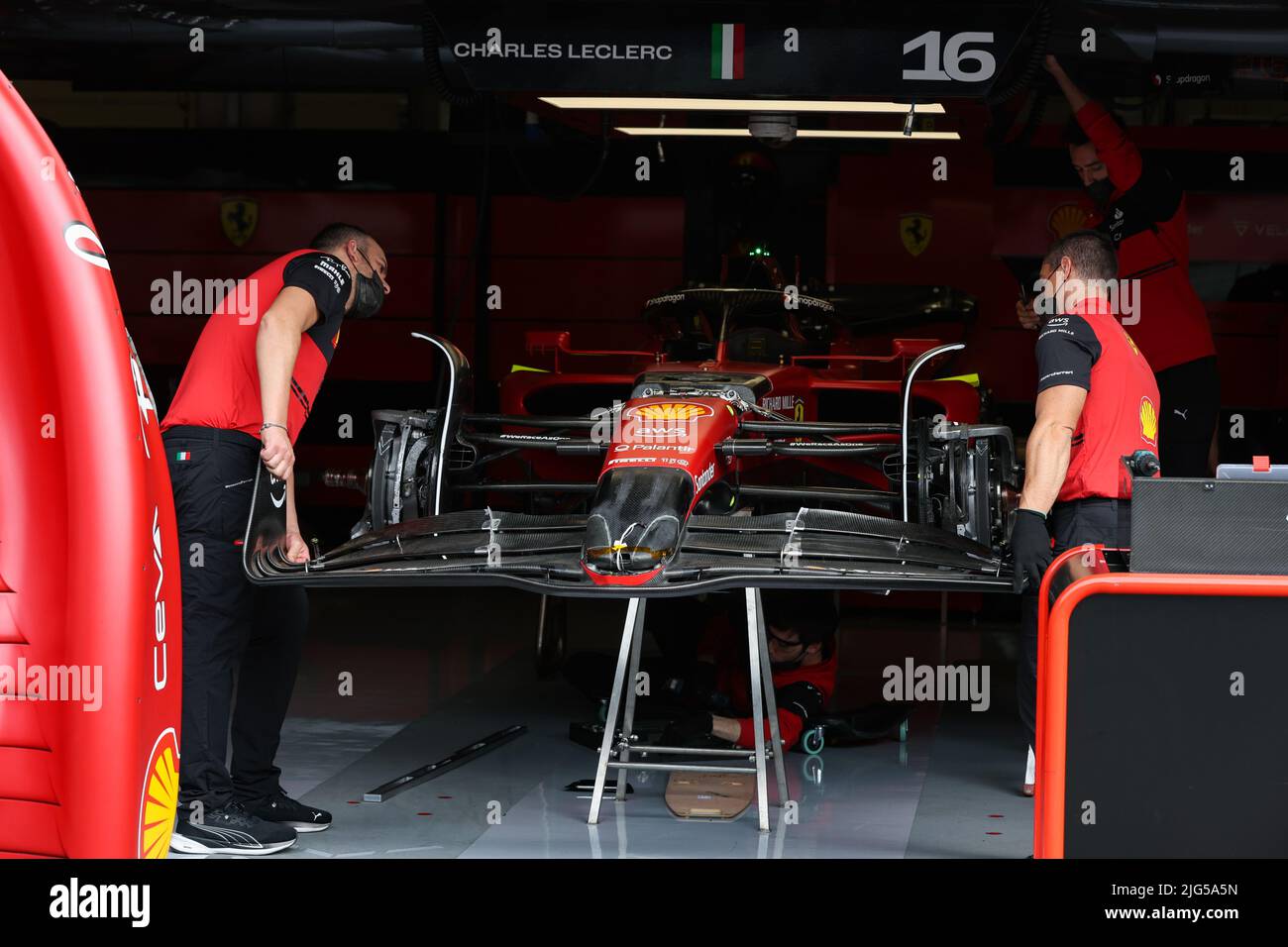 Spielberg, Austria - 07/07/2022, Scuderia Ferrari F1-75, mechanical ...