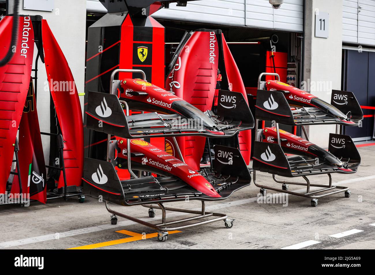 Spielberg, Austria - 07/07/2022, Scuderia Ferrari F1-75, mechanical ...