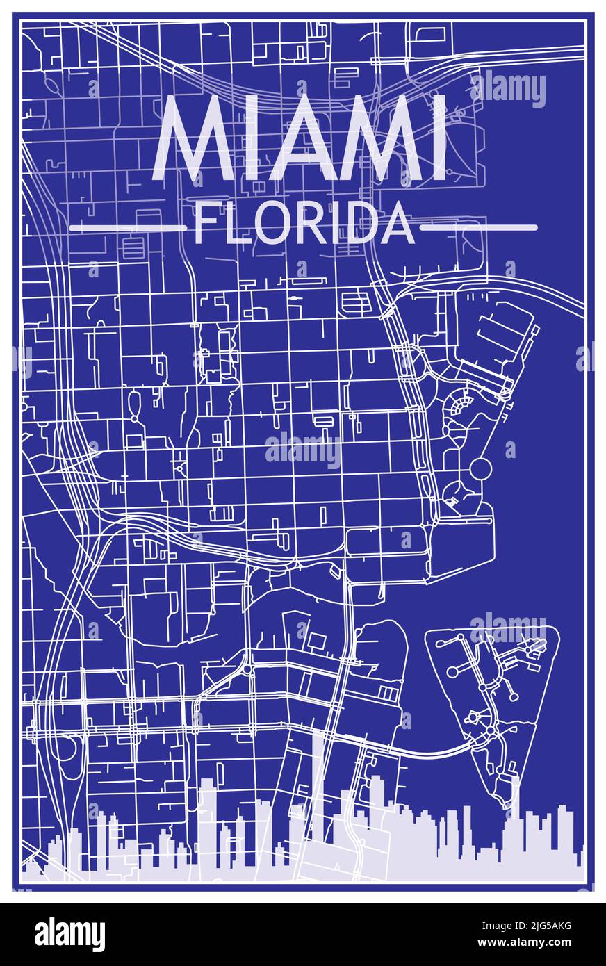 Street Map Of Downtown Miami