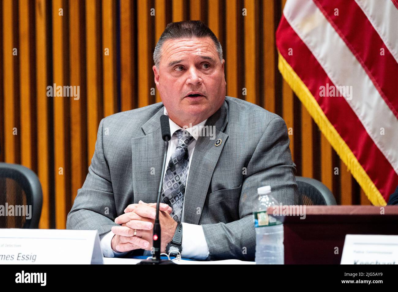 New York City Police Department Chief of Detectives James Essig ...