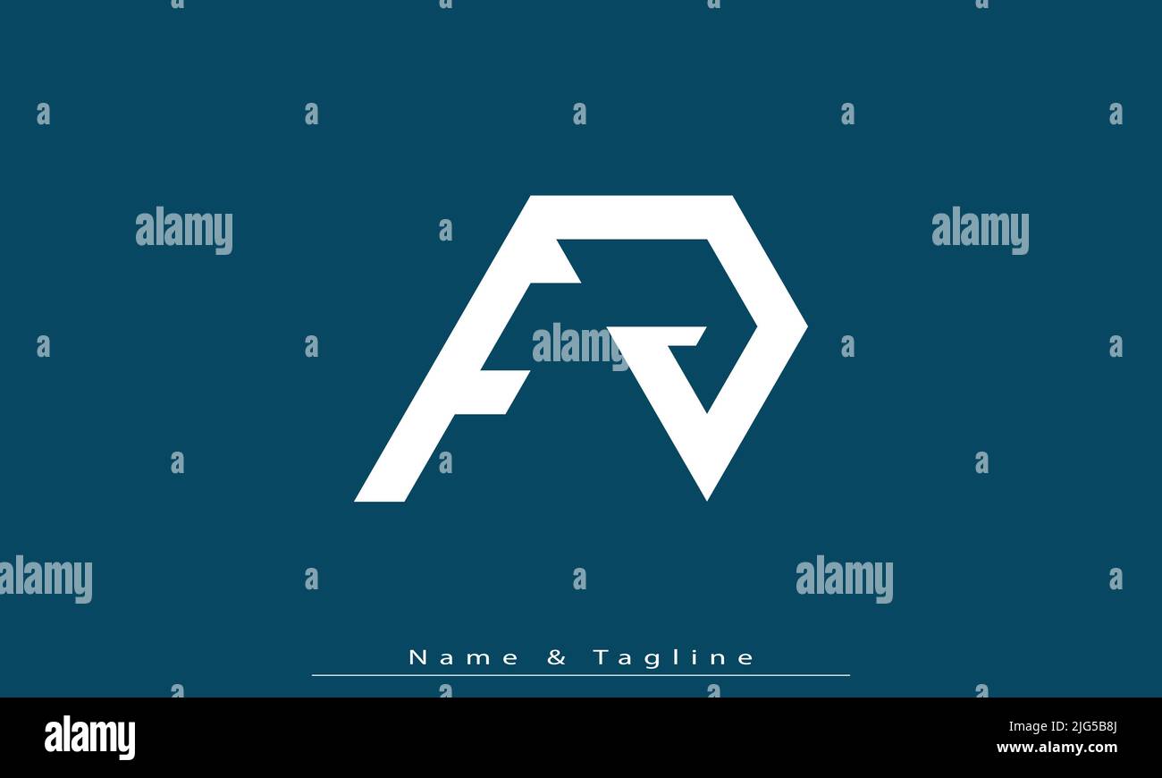 Fj letter logo Stock Vector Images - Alamy