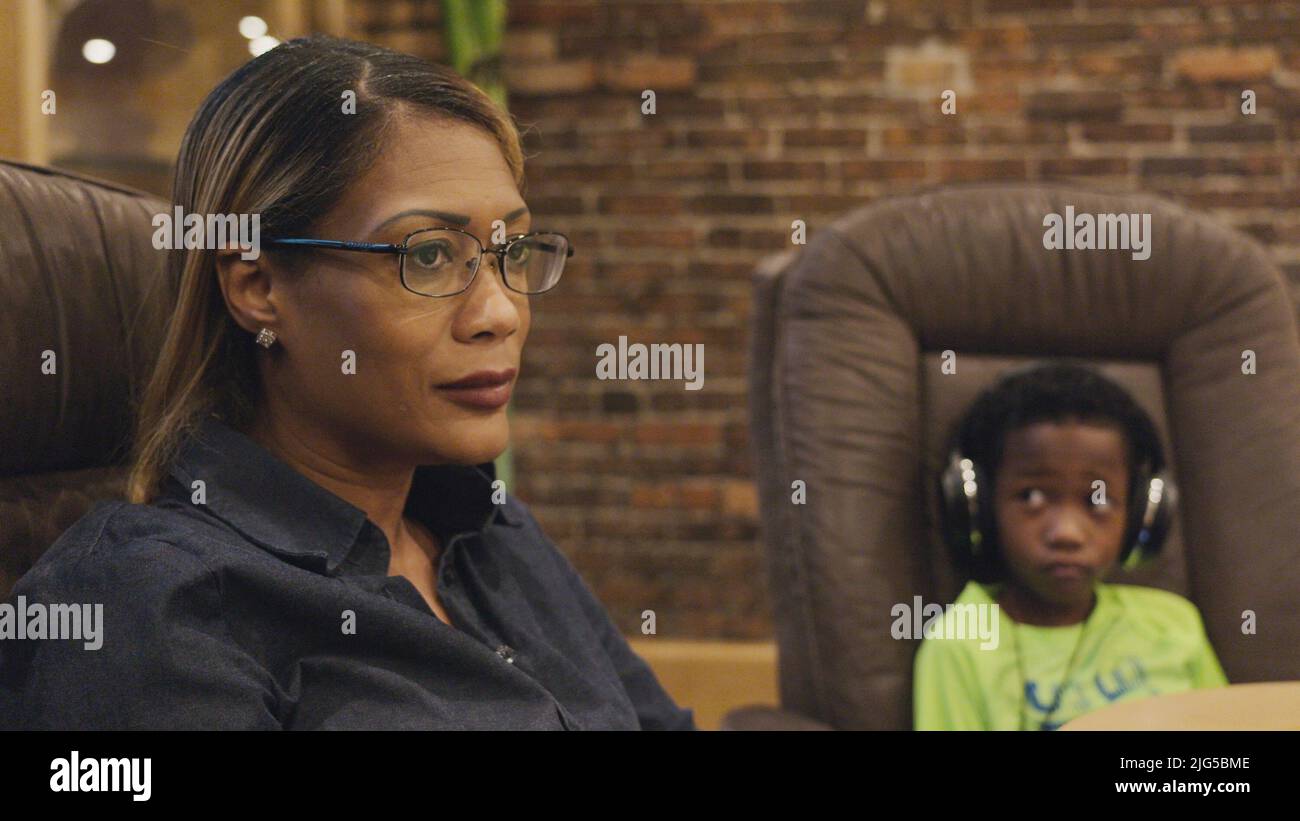 CIVIL: BEN CRUMP, from left: Tomika Brown, Colin Brown, 2022. © Netflix ...