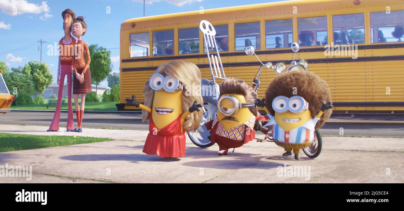 MINIONS: THE RISE OF GRU, (aka MINIONS 2: THE RISE OF GRU), front, from ...