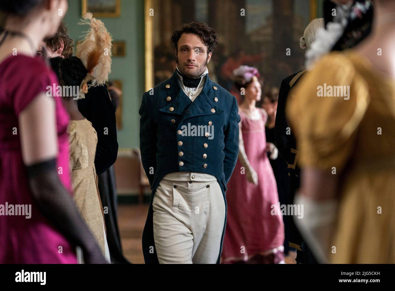 PERSUASION, Cosmo Jarvis, as Captain Frederick Wentworth, 2022. ph ...