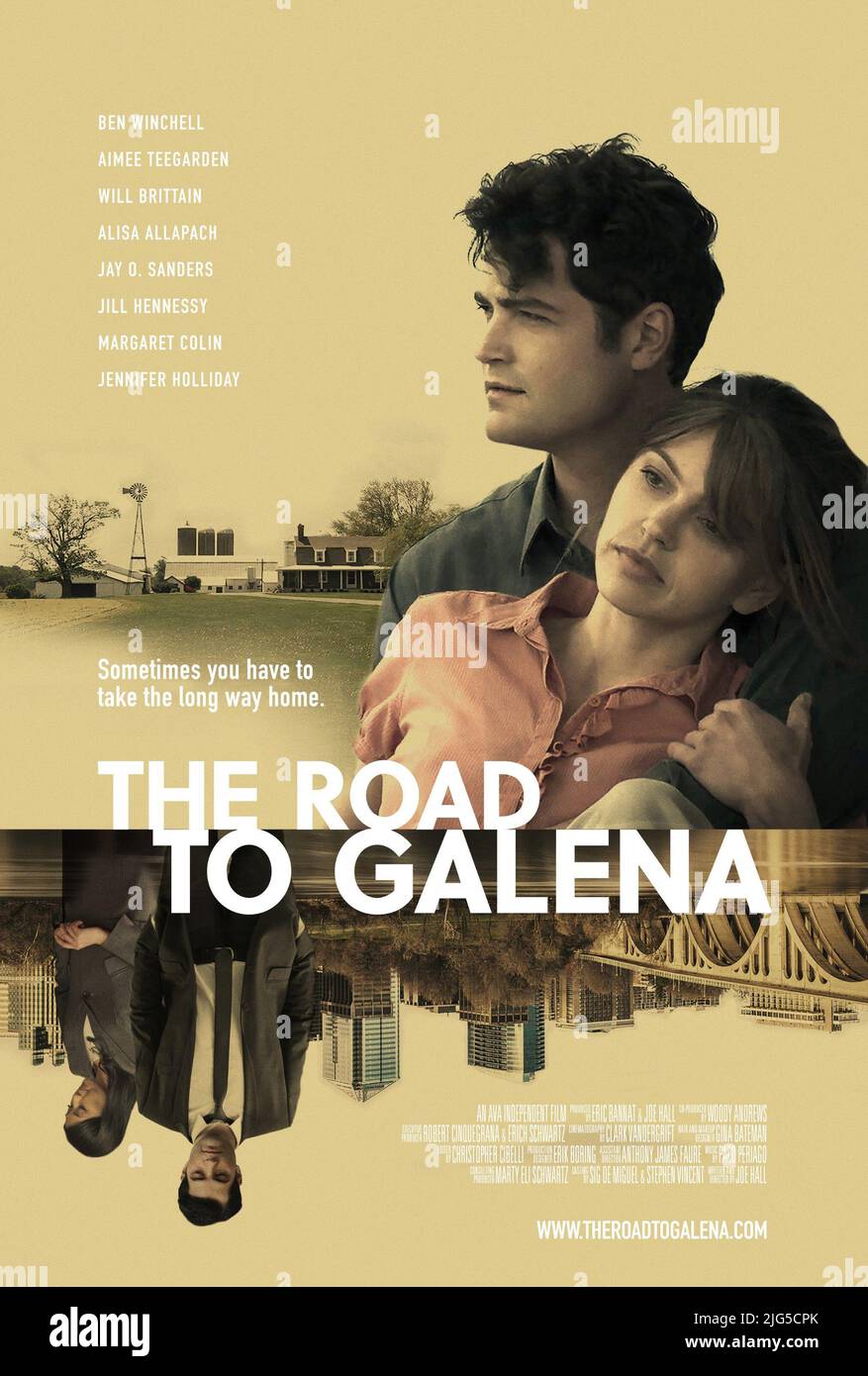 THE ROAD TO GALENA, top, from left: Ben Winchell, Aimee Teegarden, bottom, from left: Alisa ...
