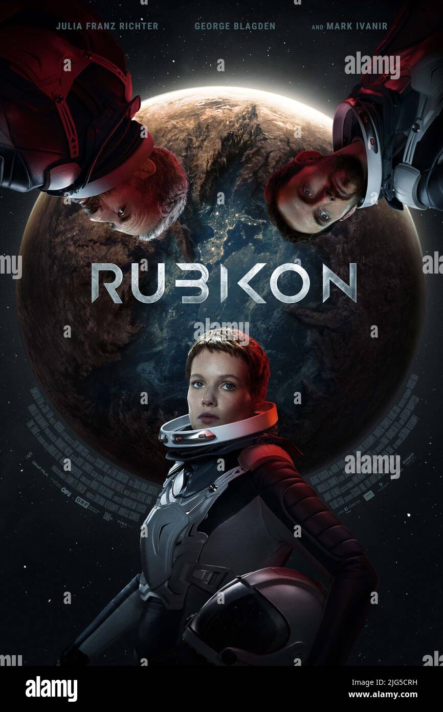 RUBIKON, poster, from left: Mark Ivanir, Julia Franz Richter, George ...