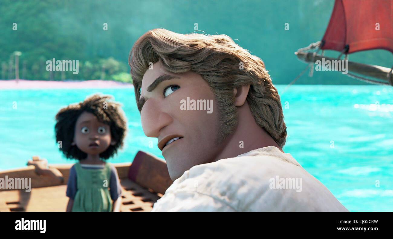 THE SEA BEAST, from left: Maisie Brumble (voice: Zaris-Angel Hator ...