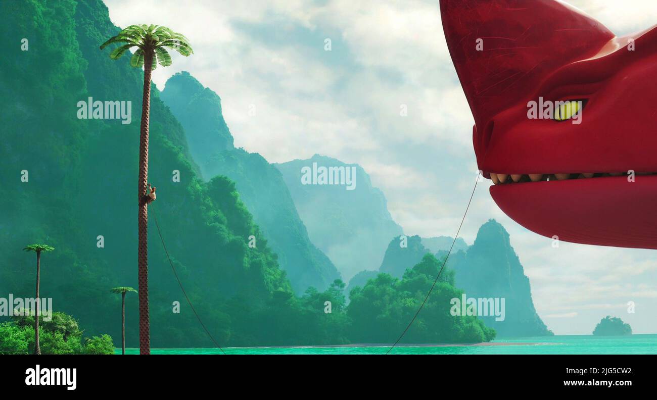 THE SEA BEAST, Jacob Holland (left, voice: Karl Urban), 2022. © Netflix ...