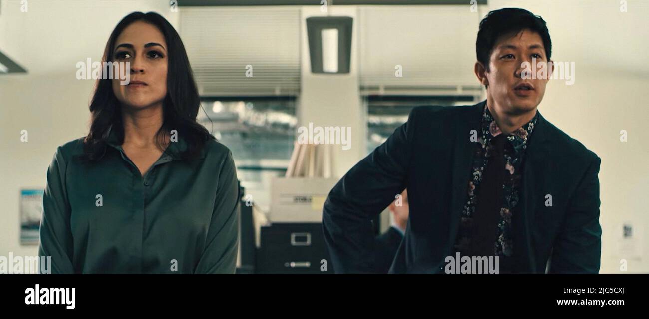 TAKE THE NIGHT, from left: Grace Serrano, Roy Huang, 2022. © Saban ...