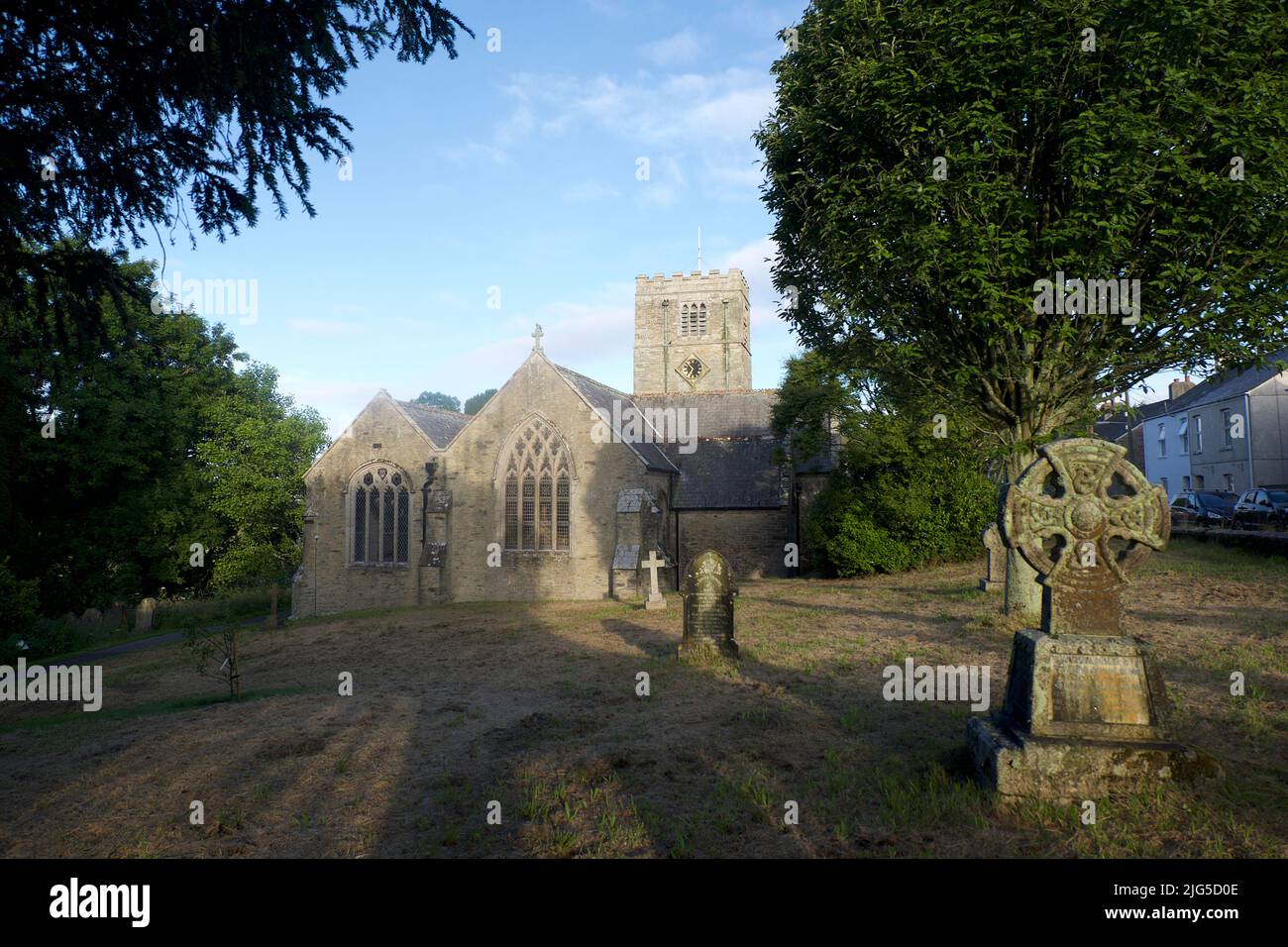TYWARDREATH Cornwall England 06 07 2022 TYWARDREATH CHURCH Stock Photo ...