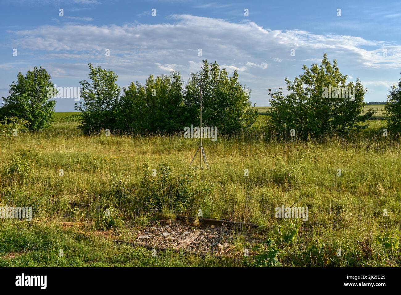 Pulkau, Schienen, Gleis, Bahndamm, Bahnlinie, Bahnhof, Eisenbahn ...