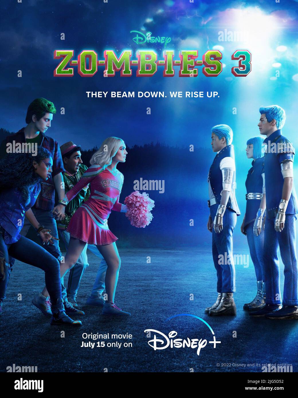 ZOMBIES 3, (aka Z3, aka Z-O-M-B-I-E-S 3), US poster, from left ...