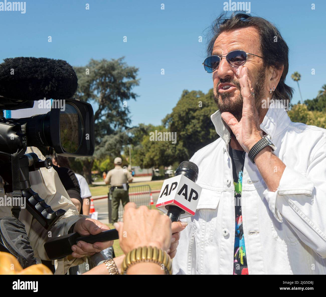 July 07, 2022 - Beverly Hills, California, USA - RINGO STARR celebrates ...